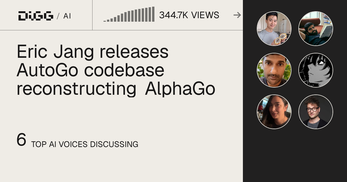 Eric Jang Releases Autogo Codebase Reconstructing Alphago Digg