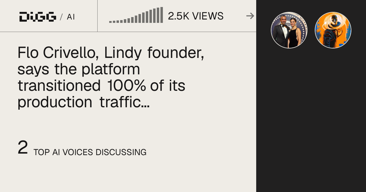 Flo Crivello, Lindy founder, says the platform transitioned 100% of its ...