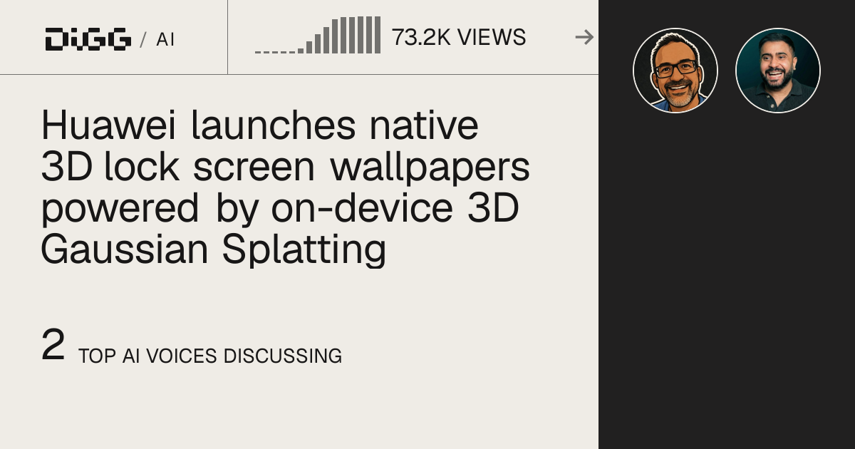 Huawei launches native 3D lock screen wallpapers powered by on-device ...
