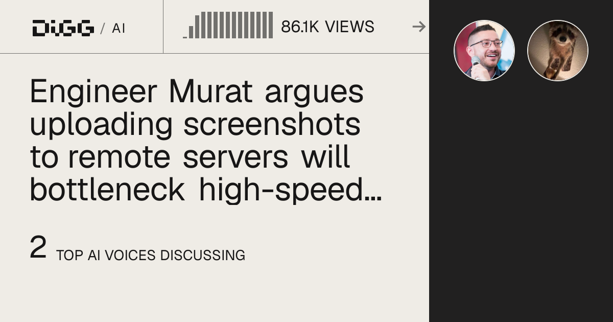 Engineer Murat argues uploading screenshots to remote servers will ...
