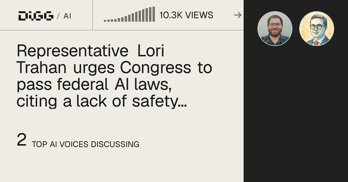 Representative Lori Trahan urges Congress to pass federal AI laws ...